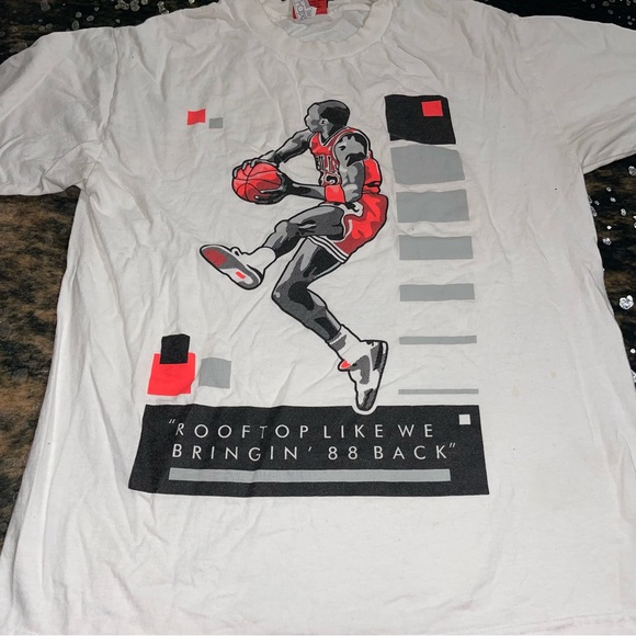 retro Kings | Shirts | Retro Kings Mj Michael Jordan Dunk Tshirt Medium ...